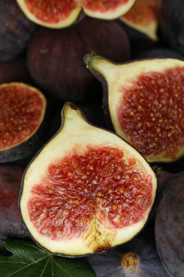 Ripe Fig All Over Background, Close Up Stock Photo - Image of summer ...
