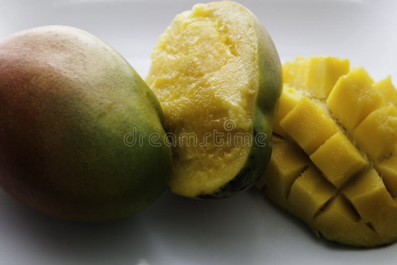 Ripe fresh mangoes stock photo. Image of closeup, juicy - 47822058