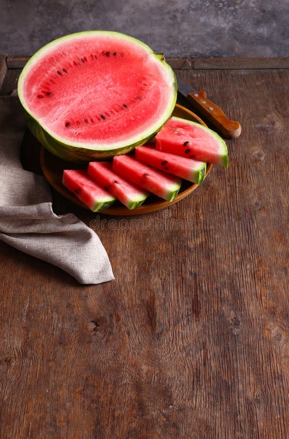 Organic Watermelon Cultivation in the Countryside, Organic Food ...