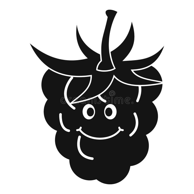 Ripe Fresh Smiling Raspberry Icon Simple Stock Vector - Illustration of ... Ripe Fresh Smiling Raspberry Icon Simple Stock Vector - Illustration of ...
