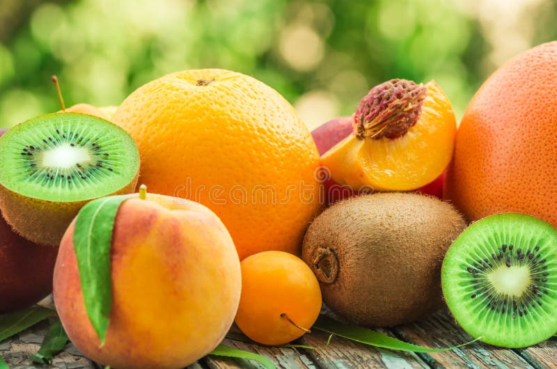 Ripe fruit, close stock image. Image of food, ripe, green - 75260977