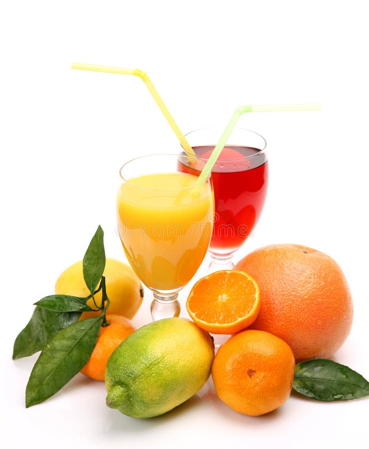 Ripe Fruit on the Grass in the Garden. Peaches, Plums Stock Image ...