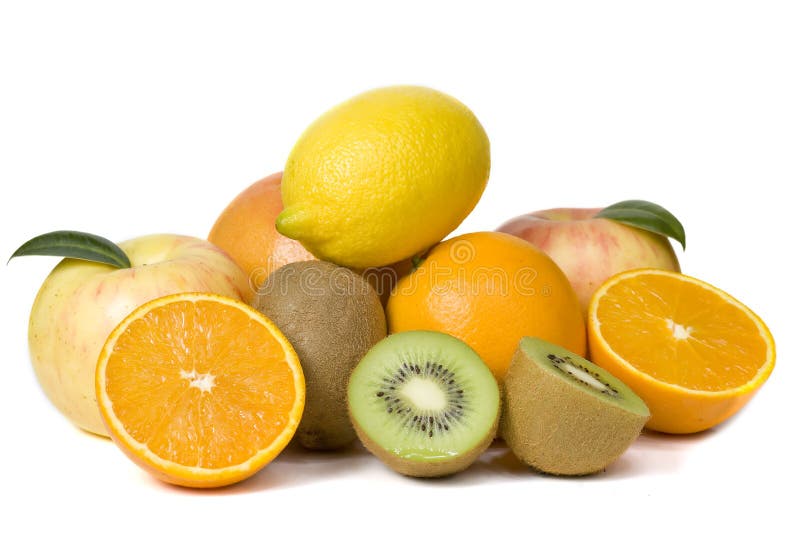 Ripe Fruits Arise from Nutshell on Tree Stock Image - Image of fruit ...
