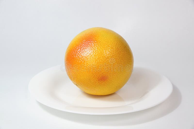 Ripe Golden Appetizing Grapefruit. Stock Photo - Image of freshness ...