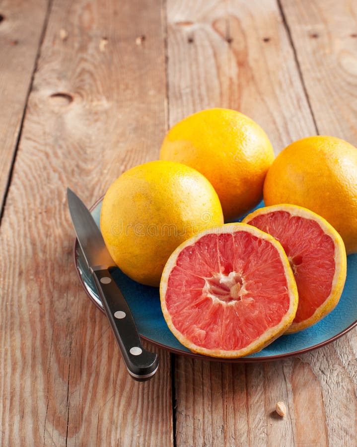 Ripe grapefruits stock photo. Image of orange, ripe, eating - 30506868
