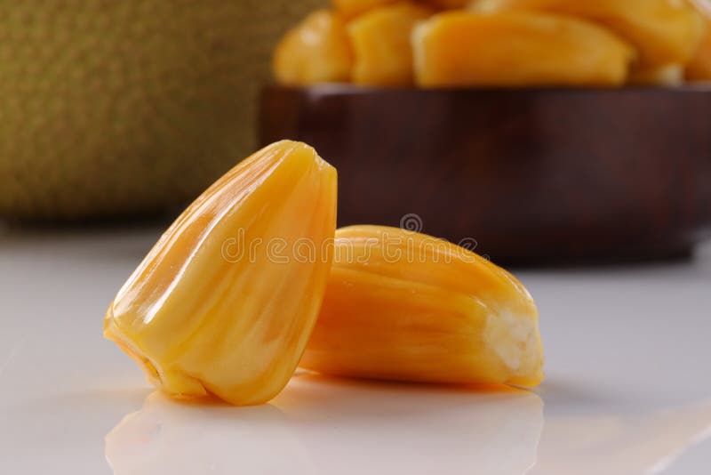 Ripe Jackfruit stock image. Image of healthy, seeds - 220732333