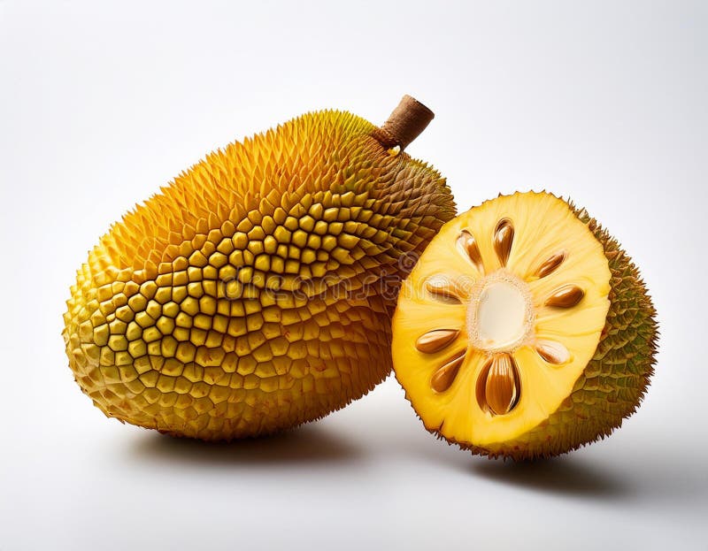 Ripe Jackfruit stock illustration. Illustration of organic - 335450804