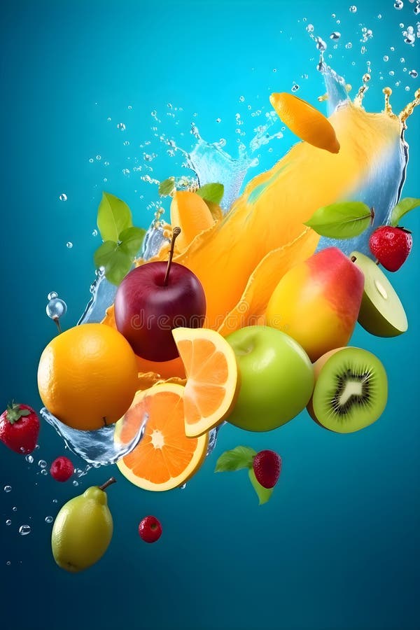 Juices Splashing Stock Illustrations – 119 Juices Splashing Stock ...