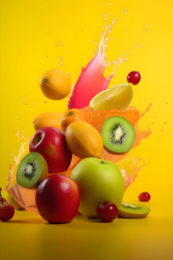 Juices Splashing Stock Illustrations – 119 Juices Splashing Stock ...