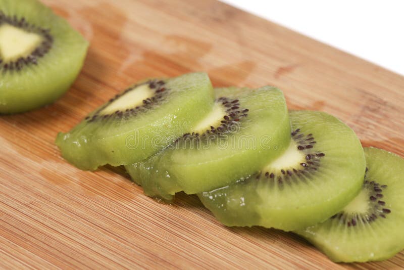 Ripe kiwi stock photo. Image of fluffy, seeds, board - 20065854