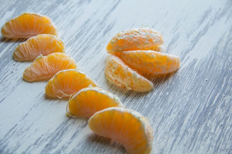 Ripe Mandarin orange stock photo. Image of segments, natural - 65368614