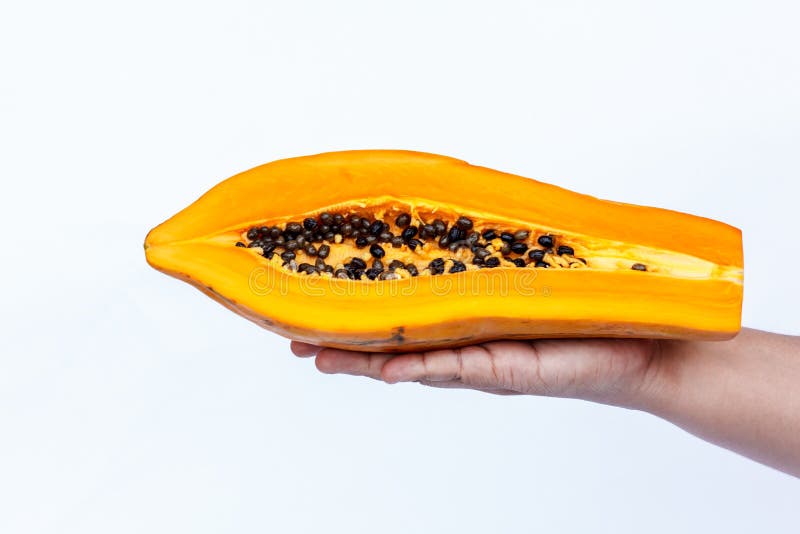 Ripe papaya stock photo. Image of agriculture, health - 80804500