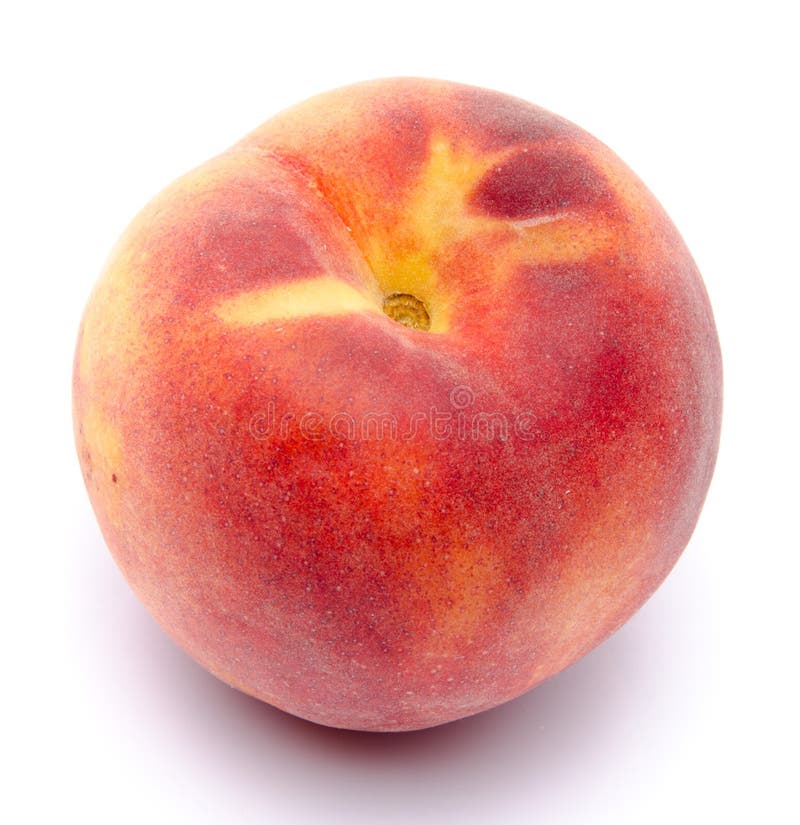 Ripe peach fruit stock image. Image of healthy, fresh - 44845309