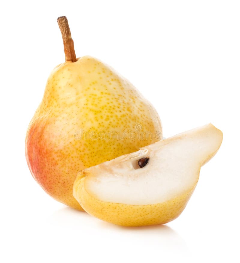 Ripe pear stock photo. Image of bartlett, object, portion - 39619126
