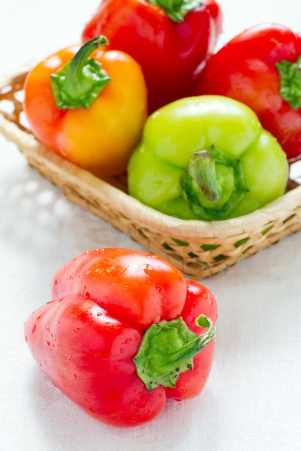 Ripe peppers stock image. Image of wattled, vegetarian - 29323721