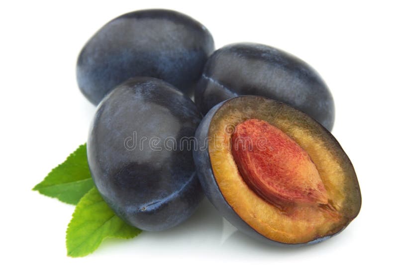 Ripe plum stock image. Image of vegetarian, dietary, gourmet - 16533029