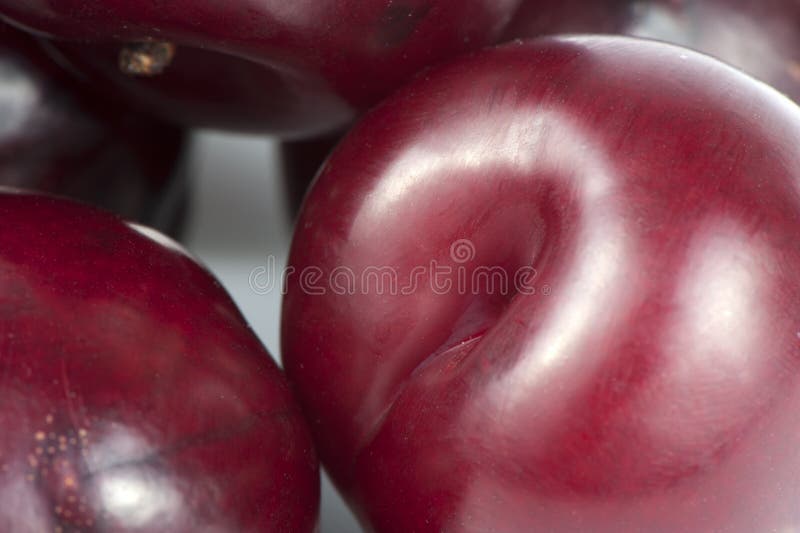 Ripe plum stock image. Image of juicy, summer, food, ripe - 32454715