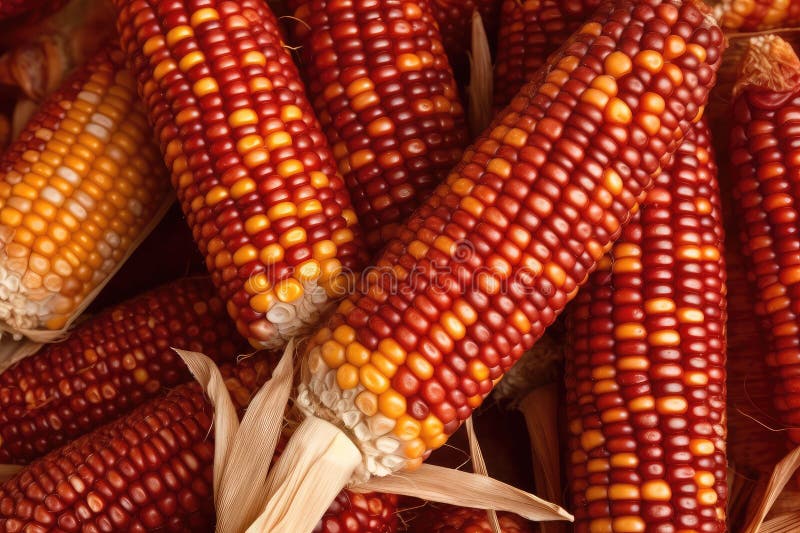 Ripe Raw Corn Ears, Autumn Harvest, AI Generated Stock Illustration ... Ripe Raw Corn Ears, Autumn Harvest, AI Generated Stock Illustration ...