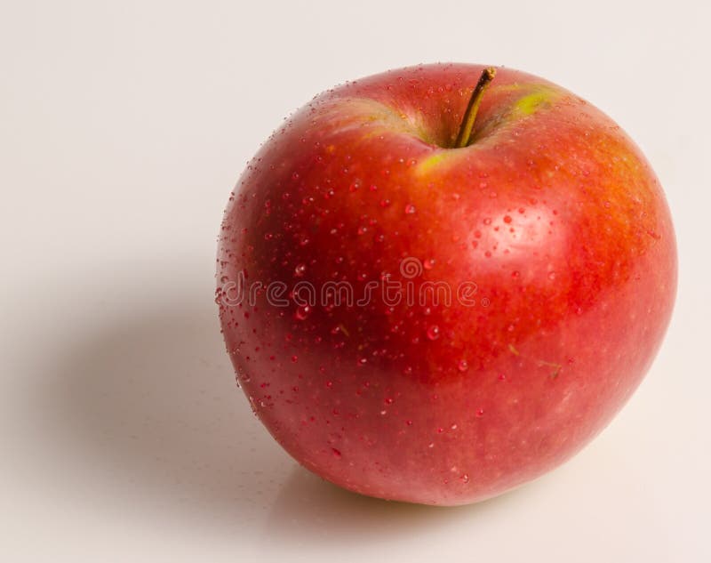 Ripe Red Apple stock photo. Image of ripe, delicious - 55070464