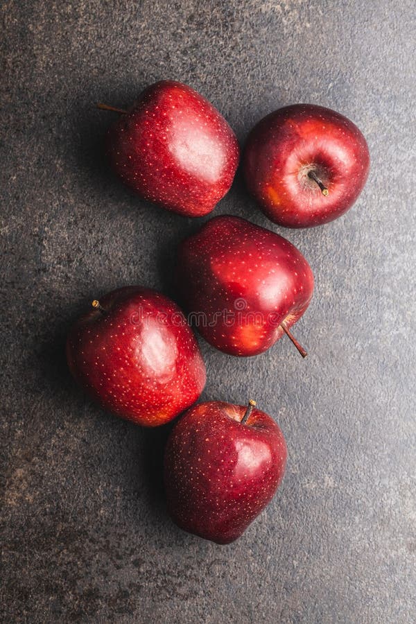 Ripe red apples stock photo. Image of harvest, eating - 174350880