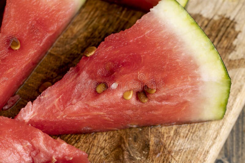 Ripe Red Watermelon for Eating Stock Image - Image of dessert, healthy ...