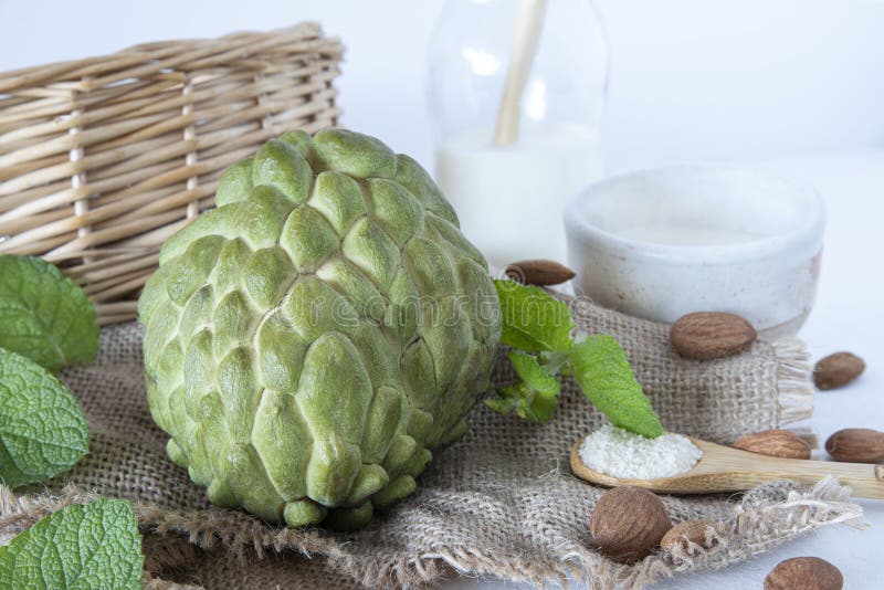 Ripe soursop fruit stock image. Image of sour, fresh - 224924115