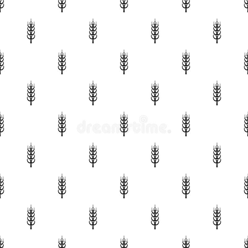 Ripe spike pattern vector stock vector. Illustration of corn - 90945846