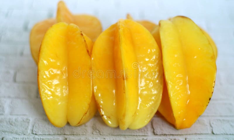 Ripe starfruit stock image. Image of closeup, carambolo - 337789929