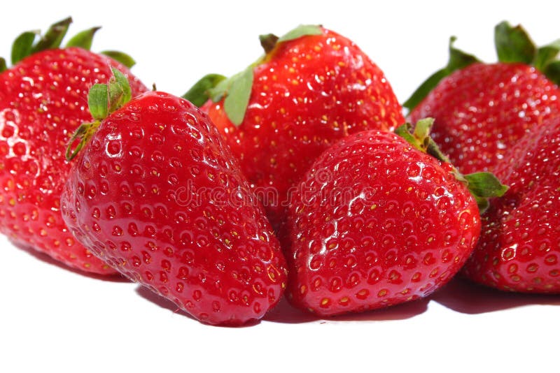 Ripe strawberries stock image. Image of background, fruits - 8958971