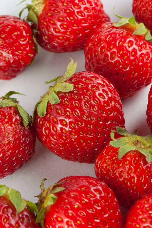 Ripe strawberry close up stock photo. Image of food, summer - 16039304