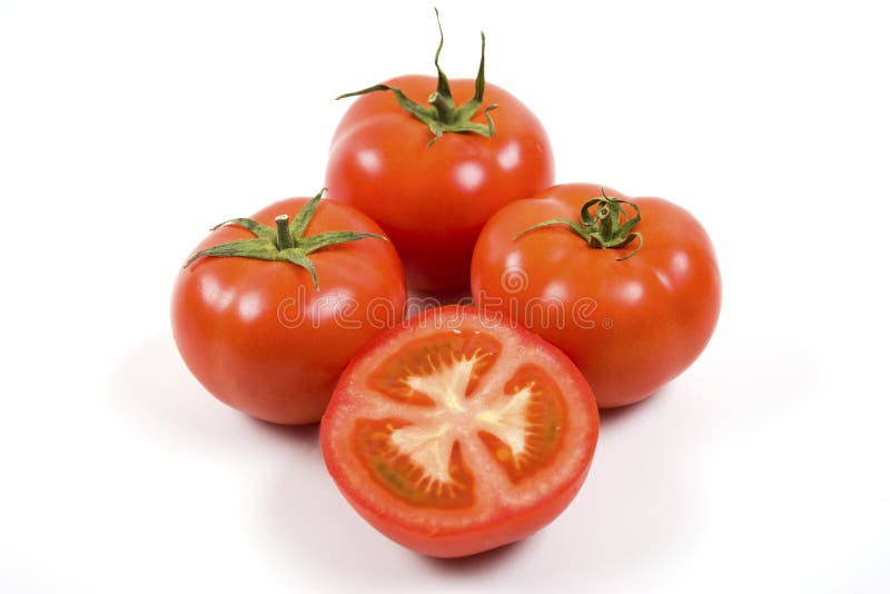 Ripe red tomatoes stock image. Image of nutritious, ripened - 12570945