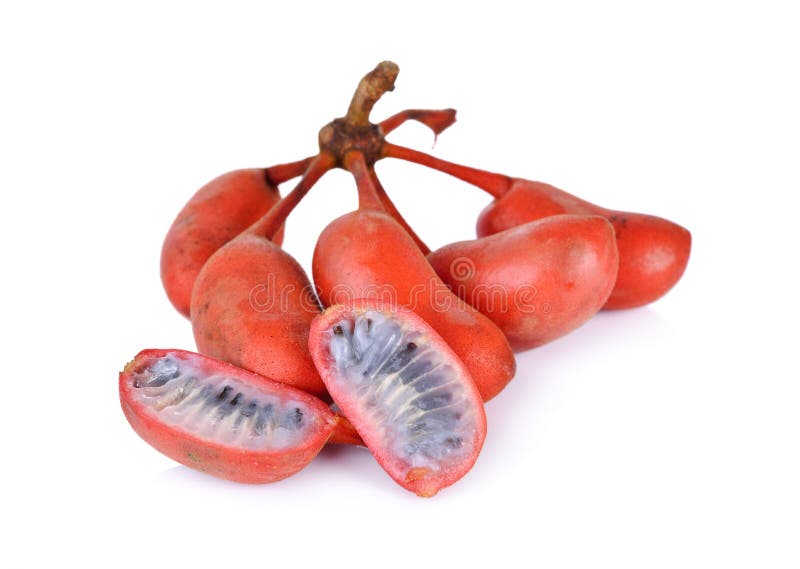 Ripe Uvaria Rufa Blume Fruit Native Fruit on White Background Stock ...