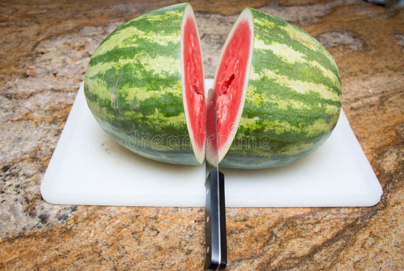 Ripe Watermelon stock photo. Image of seeds, cutting - 41519398