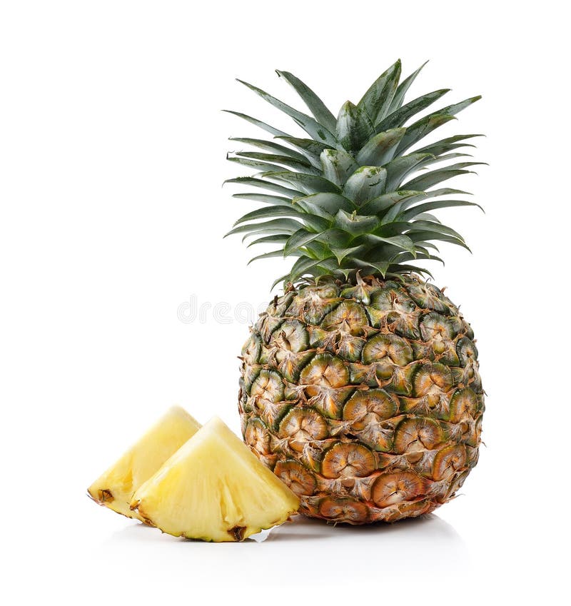 Ripe whole pineapple stock photo. Image of nature, pineapple - 51814720