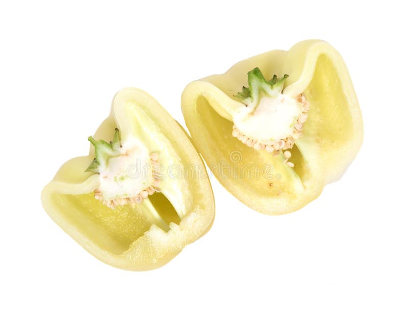 Ripe yellow gypsy pepper stock photo. Image of nature - 77275266