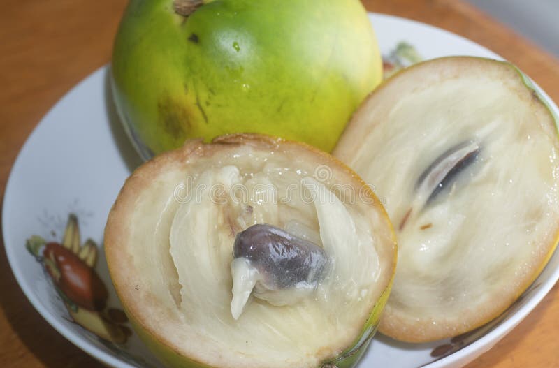 Ripe Yellow Pouteria Caimito Fruit. Stock Image - Image of canistel ...