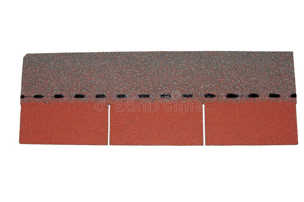 Ripia Del Material Para Techos Imagen de archivo - Imagen de aislado ...