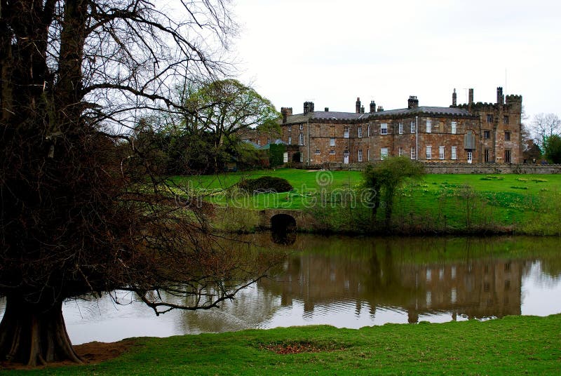 Ripley Castle Near Ripon Yorkshire Stock Image - Image of yorkshire ...