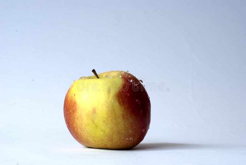Red ripped apple fruit stock image. Image of beautiful - 122560335