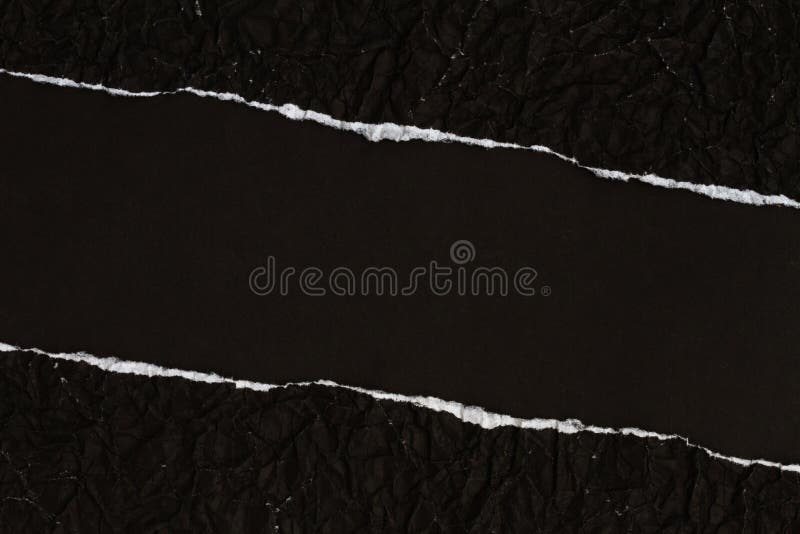 Ripped black Paper stock photo. Image of empty, abstract - 78620918