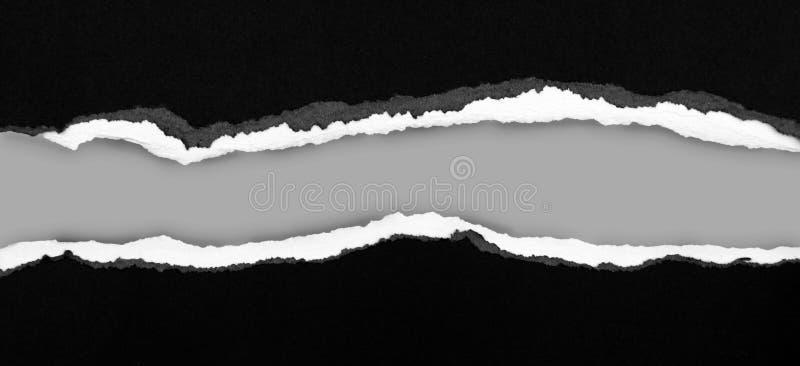Ripped paper on grey stock photo. Image of jagged, quot - 250993496