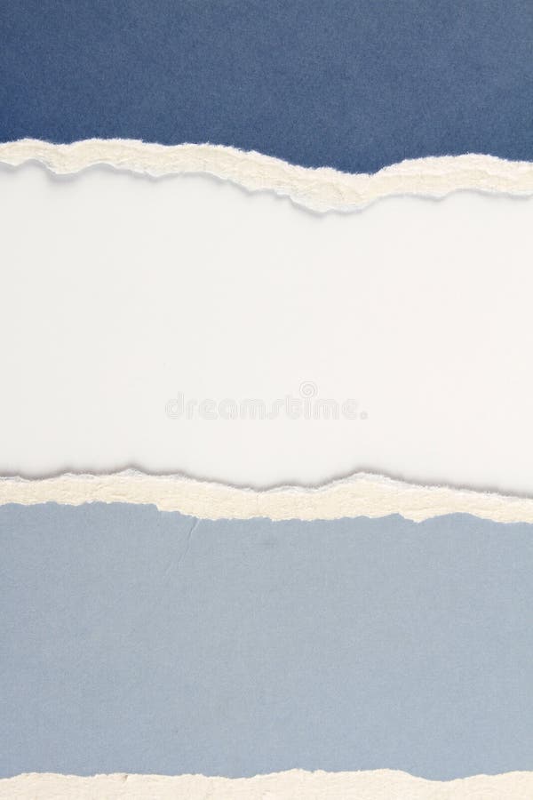 Ripped blue paper stock photo. Image of edge, advertising - 26819532
