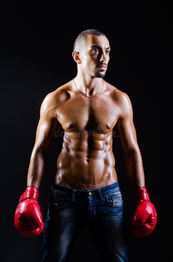 The Ripped Boxer in Sports Concept Stock Image - Image of boxer ...