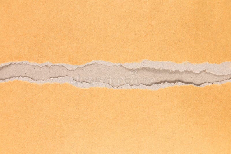Ripped Brown Paper Texture for Pattern and Design Stock Photo - Image ...