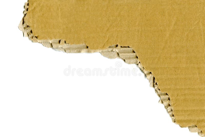 Ripped Cardboard stock photo. Image of texture, piece - 28807256