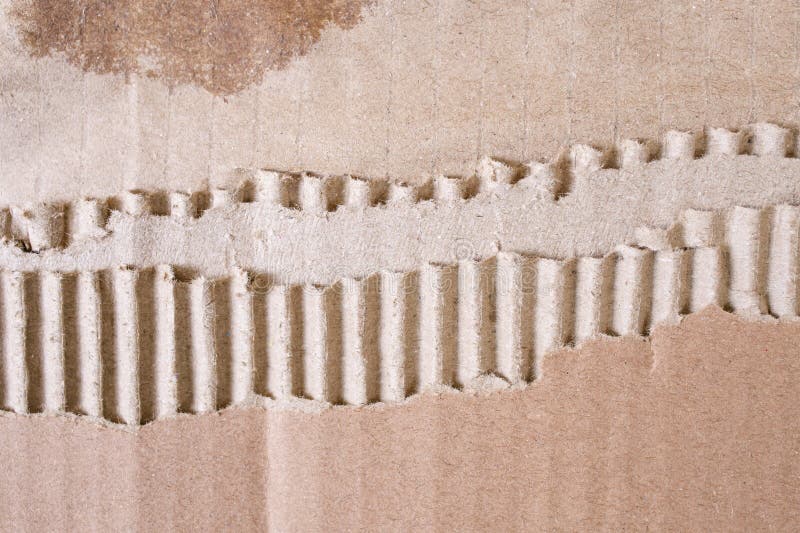Ripped Cardboard Layers, Abstract Texture with Copy Space for Text ...