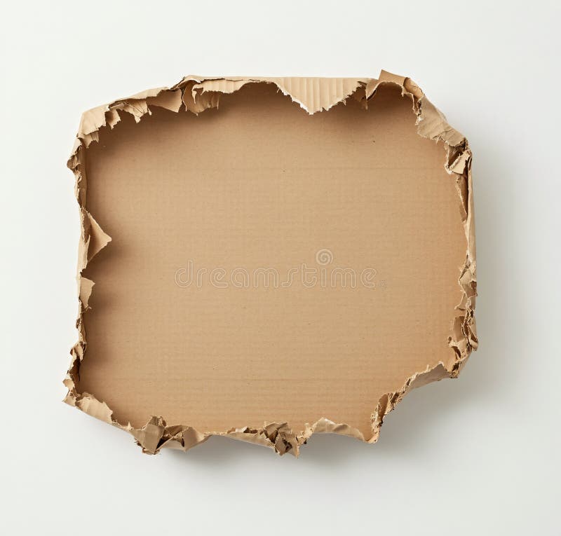 Ripped Cardboard Texture Background, Torn Paper High Quality Image ...