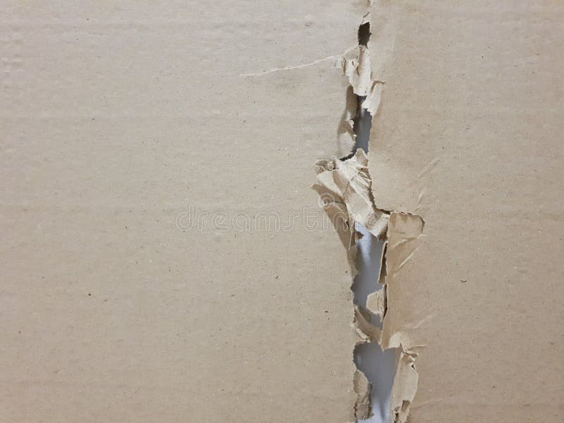 Ripped cardboard stock image. Image of damage, ripped - 365890481