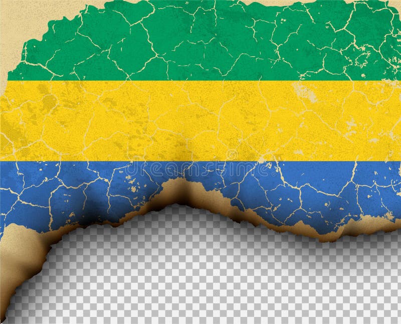 Ripped Flag Country Torn Paper Burning Stock Illustration ...