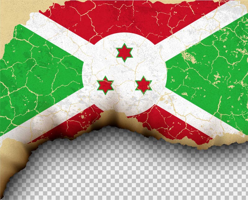 Ripped Flag Country Torn Paper Burning Stock Illustration ...